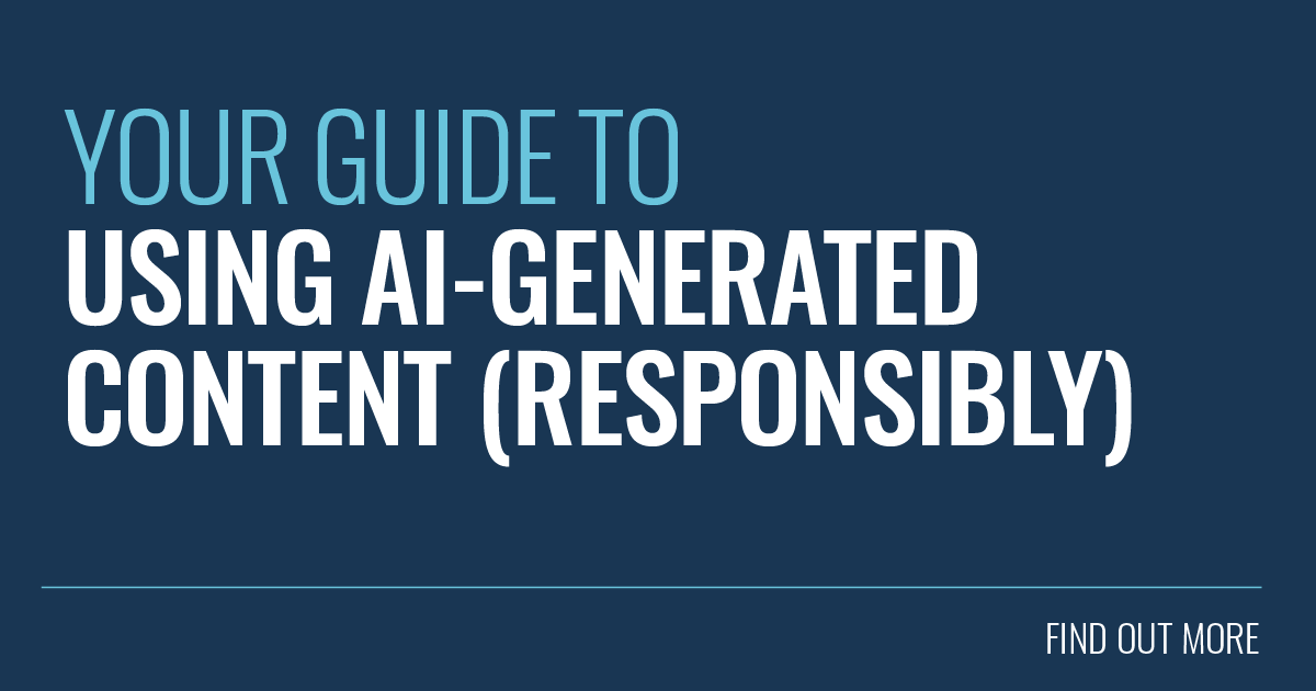 How to Use AI-Generated Content in Learning (Responsibly): A Guide for ...